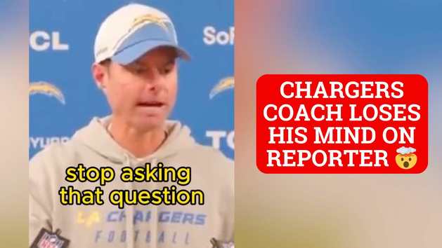 Brandon Staley loses his mind on reporter after Chargers loss - MARCA ...