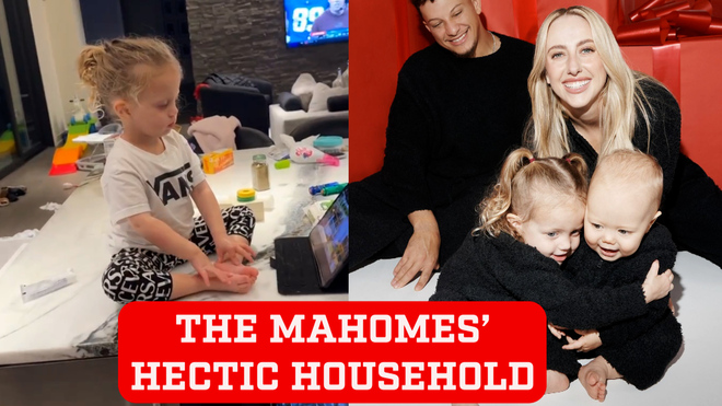 Patrick Mahomes and Brittany get their smiles back watching Texas Tech ...