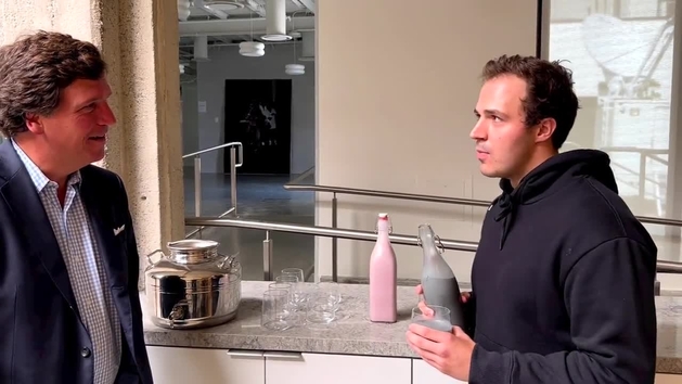 Tucker Carlson tasted Kanye West's oat milk before their interview ...