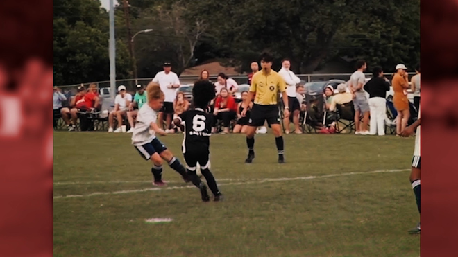 Patrick Mahomes's half-sister scores an unbelievable left-foot goal | Marca