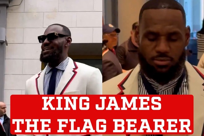 LeBron James' date with wife Savannah at the Eiffel Tower puts Olympic ...