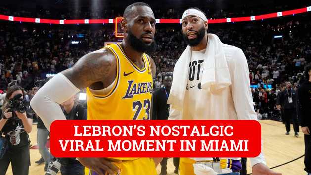 LeBron James nostalgic viral moment in Miami shows it's all love ...