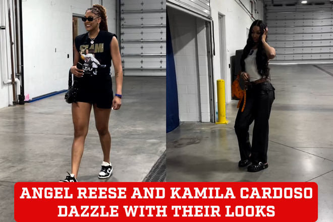 Angel Reese made sure to clarify her rivalry with Kamilla Cardoso ...