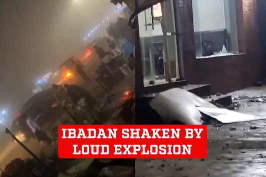 Explosion destroys buildings in Ibadan Nigeria - Video - MARCA TV English