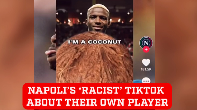 Napoli post 'racist' TikTok: Compare striker Victor Osimhen with a ...