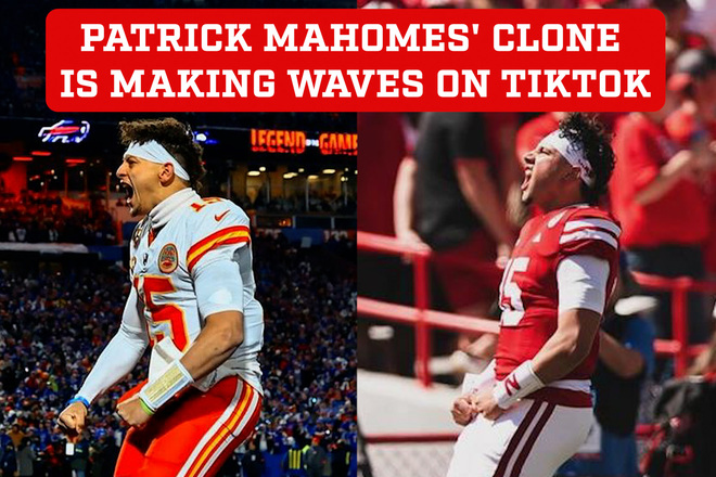 Video reveals the rise of a Patrick Mahomes clone as he starts taking ...