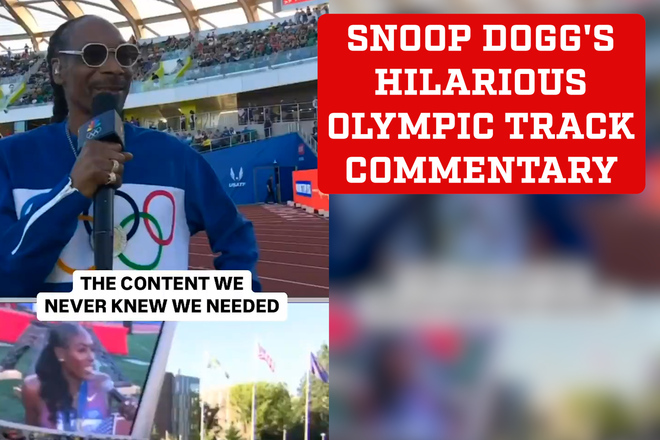Snoop Dogg's hilarious commentary adds rhythm to Olympic track and ...