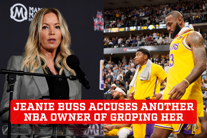 Lakers president Jeanie Buss goes viral after bizarre video that has ...