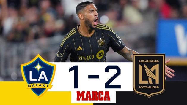 Los Angeles is painted black and gold I Galaxy 1-2 LAFC I Highlights ...