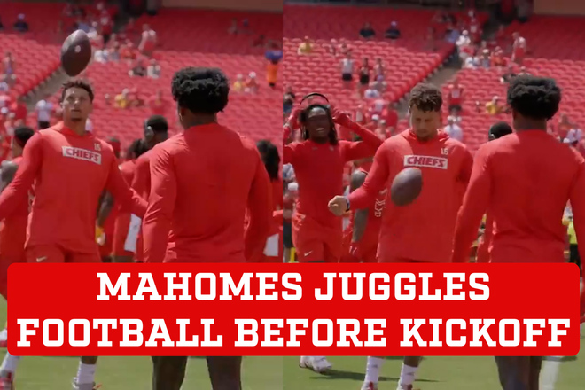 Video reveals the rise of a Patrick Mahomes clone as he starts taking ...