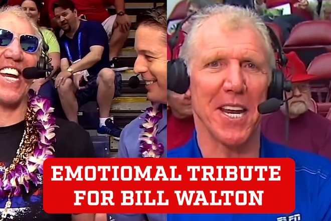 Bill Walton's iconic broadcast partner Dave Pasch bids tear-jerking ...