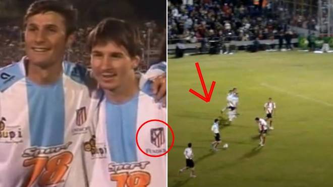Atletico Madrid: The time Messi scored a goal with Atletico Madrid's ...