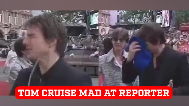 Tom Cruise was mad at a reporter after he throws water on him - MARCA ...