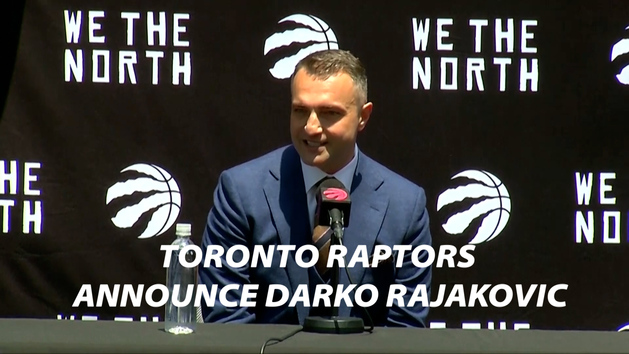 Darko Rajakovic's press conference after being announced new Raptors ...