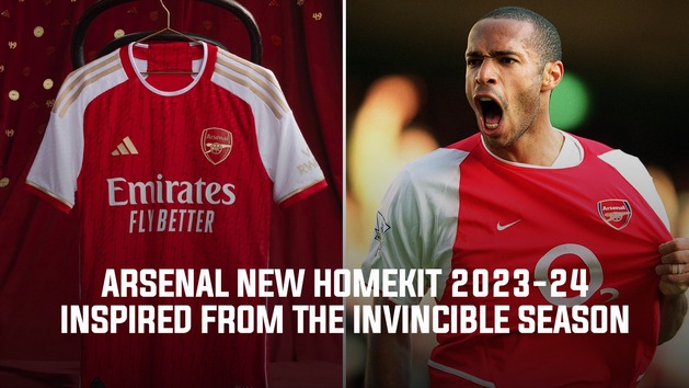 Video | Arsenal reveal their 2023-2024 home-kit, inspired by the ...
