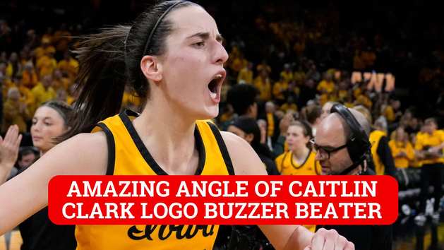 Caitlin Clark buzzer beater three from logo sends Iowa fans into frenzy ... Caitlin Clark buzzer beater three from logo sends Iowa fans into frenzy ...