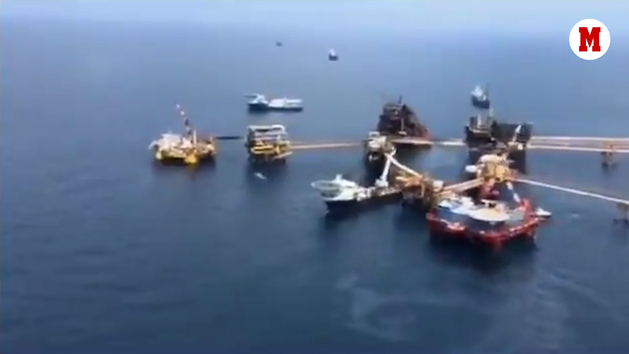 Pemex reporta caída de helicóptero frente a las costas de Ciudad del Carmen, Campeche - MARCA MEXICO