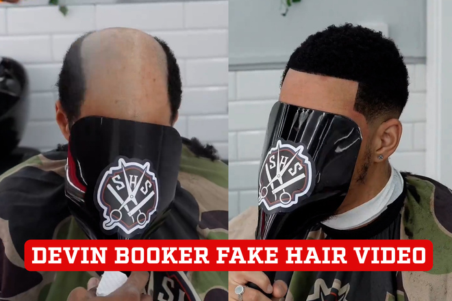 Fans share hilarious comments on Devin Booker after fake flirty message went viral | Marca