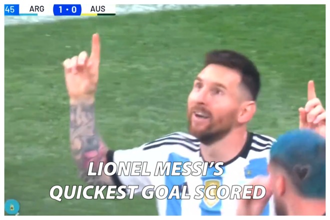 Leo Messi bids farewell to the season with goal and win for Argentina ...