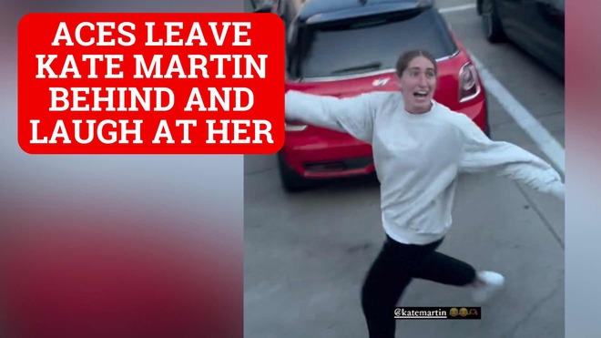 Aces' A'ja Wilson humiliates Caitlin Clark's best friend Kate Martin ...