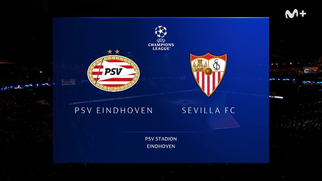 PSV - Sevilla: Al Sevilla se le escapa media vida en la Champions en el alargue - Champions League