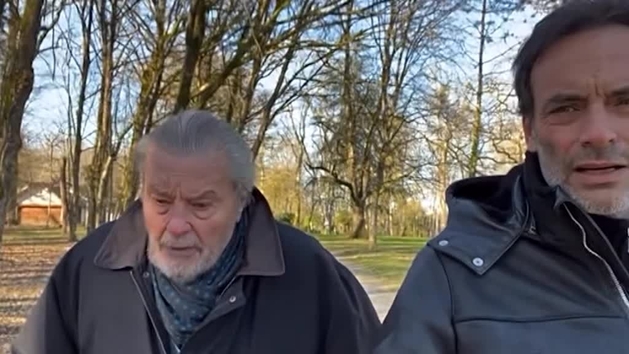 El actor francés Alain Delon, figura instrumental en más de cinco ...