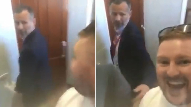 Fan winds up Ryan Giggs by filming Wales boss in the bathroom | MARCA ...