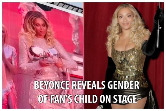 ItŽs a.... Beyonce does gener reveal live on stage - MARCA TV English