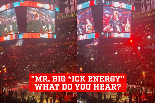 And in the starting lineup "Mr. Big *ick Energy" What do you hear ...