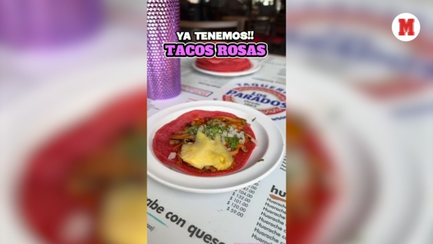 Así son los tacos de Barbie, al pastor y con tortilla rosa - MARCA MEXICO