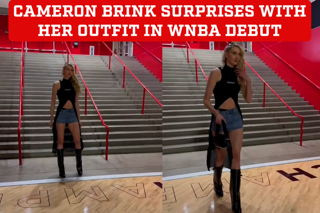 Cameron Brink turns heads with stunning outfit in her arrival for her WNBA debut | Marca