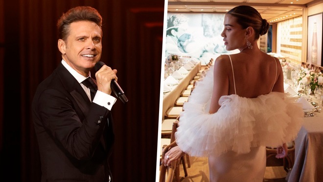 Luis Miguel entrega en el altar a su hija Michelle Salas en su boda ...