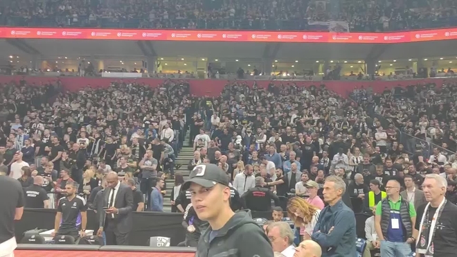 El Stark Arena no cesa, segunda noche del Real Madrid en el infierno de ...