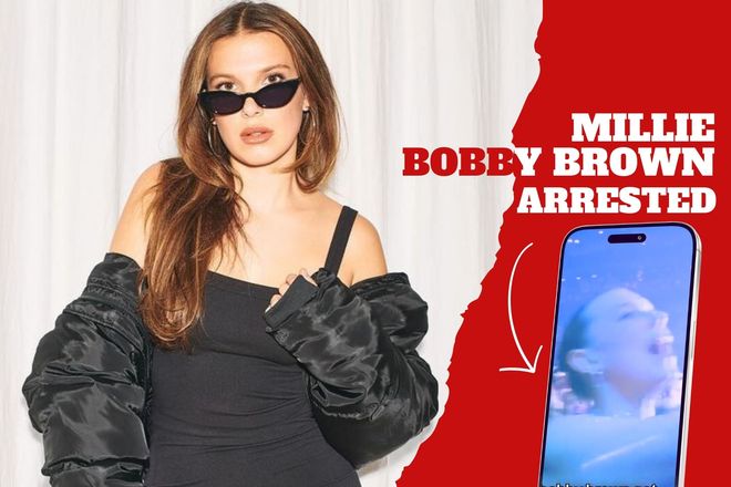 Millie Bobby Brown was arrested during Sabrina Carpenter's concert | Marca