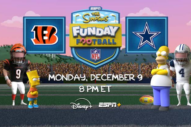 La NFL se pasa el juego: "¡Bart se la pasa a Lisa para ganar!"