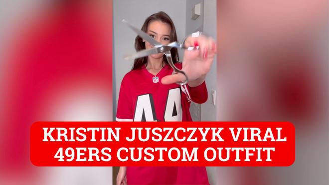 Kristin Juszczyk debuts anticipated 49ers custom design that Brittany ...