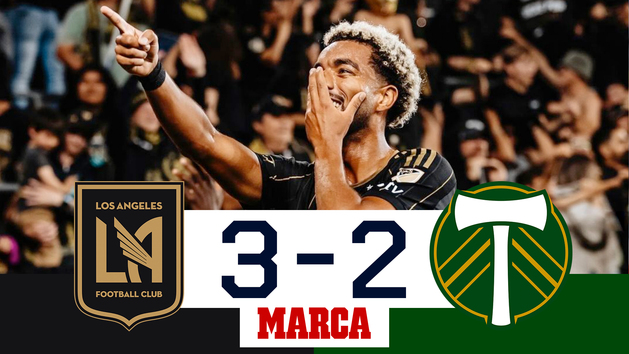 Victoria in extremis para Los Ángeles | LAFC 3-2 Portland | MLS | Resumen y goles - MarcaTV