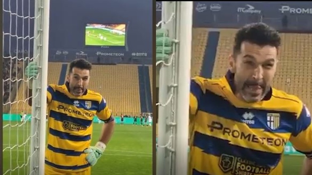 Buffon con 45 años todavía se pone nervioso: Así vivió un penalti ...