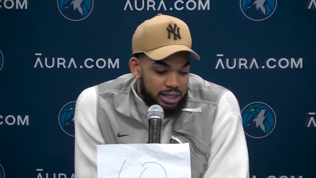 KAT-man-do scores NBA season-best 60 for Wolves; calls it a "crazy ...