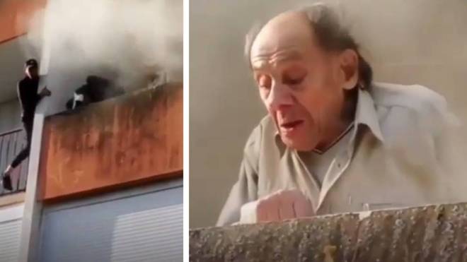El épico rescate de dos jóvenes para salvar la vida a un anciano ...