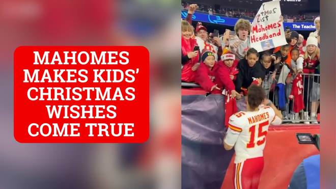 Patrick Mahomes made Christmas wishes come true with heartwarming ...