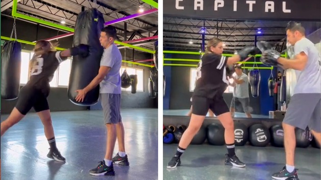 Ama Blitz es entrenada por un campeón del mundo para 'La Velada del Año ...