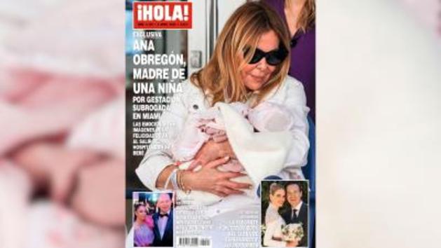 Ana Obregón, madre de una niña por gestación subrogada a los 68 años ...