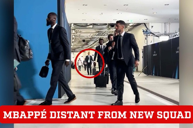 Kylian Mbappé is seen poorly integrated with Real Madrid remaining ...