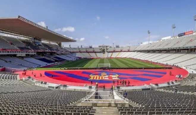 El Barça estrena la nueva zona de animación contra el Sevilla: Gol 1957