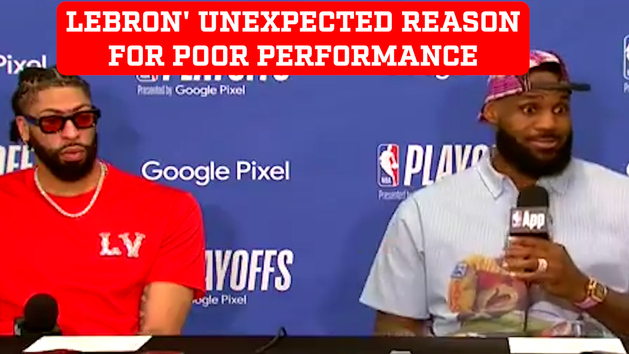 LeBron James offers an unexpected reason for Lakers' poor performance ...
