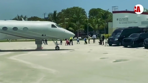 Messi ya está en Miami: así fue su llegada en jet privado - MarcaTV