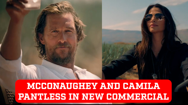 Camila and Matthew McConaughey go pantless to announce new organic ...