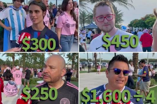 How much did fans pay to watch Messi? - MARCA TV English