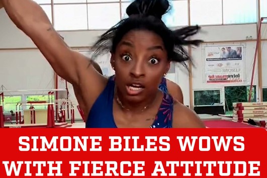 Simone Biles Flaunts Her Fierce Attitude And Is Ready To Reclaim Her